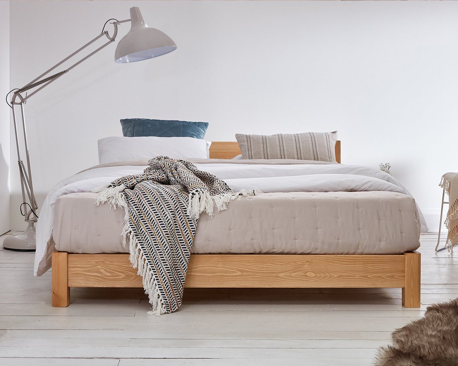 Low Oriental Space Saver Wooden Bed Frame by Get Laid Beds - Etsy