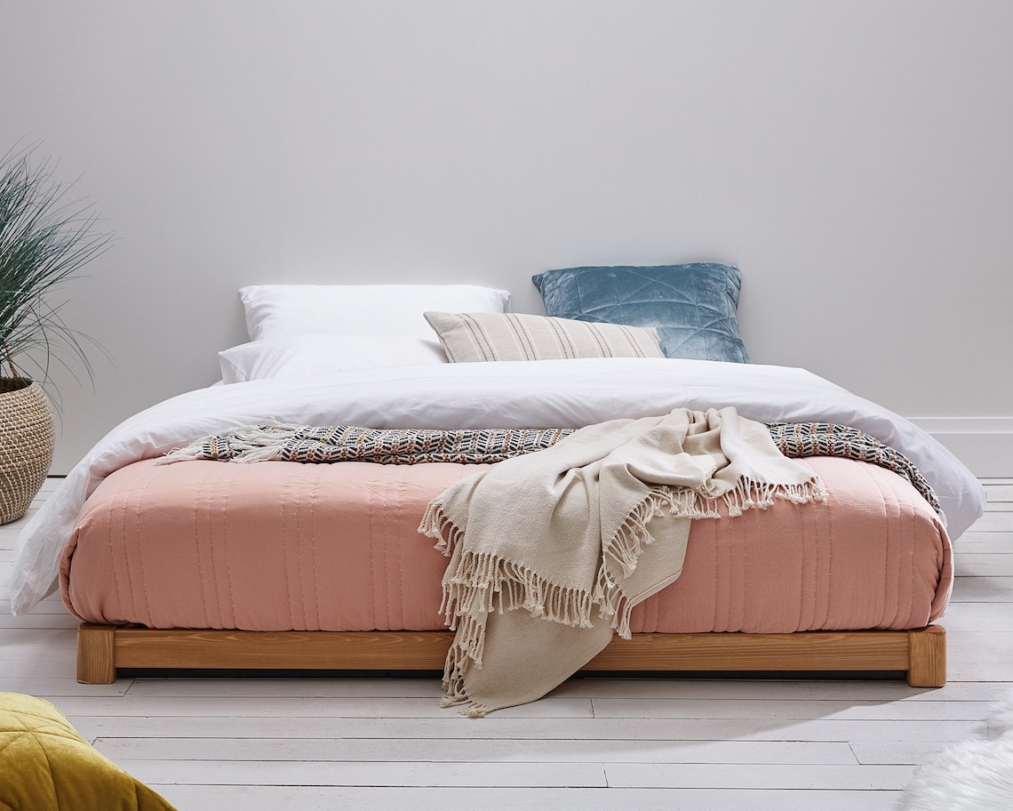 Low Loft Wooden Bed Frame by Get Laid Beds - Etsy