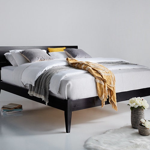 Platform turned Leg Option Wooden Bed Frame by Get Laid Beds - Etsy