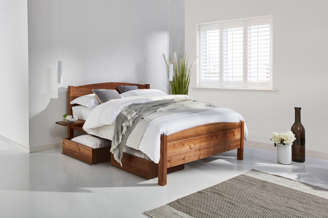 Traditional Country Wooden Bed Frame by Get Laid Beds | Etsy UK