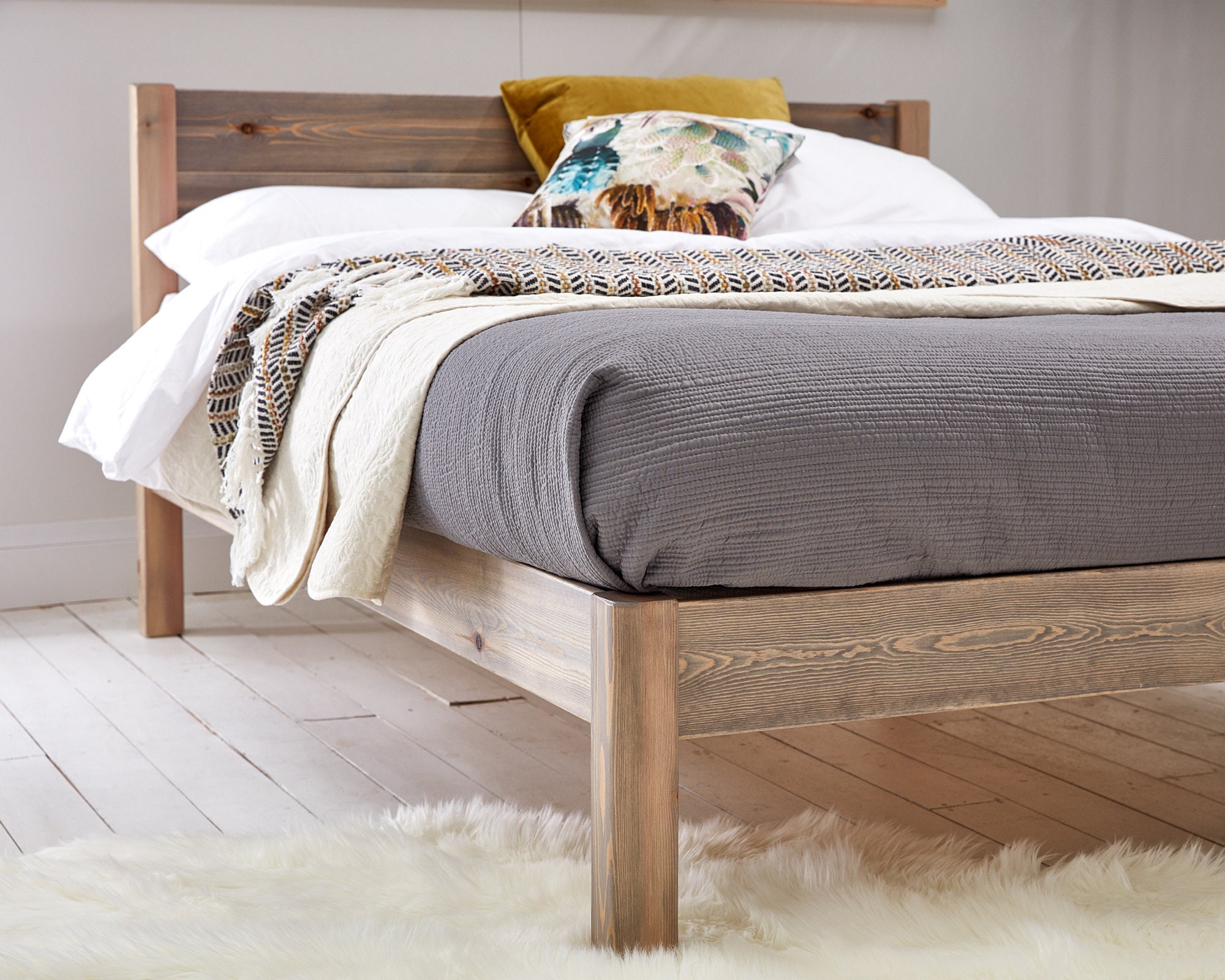 White Knight (space Saver) Wooden Bed Frame by Get Laid Beds - Etsy