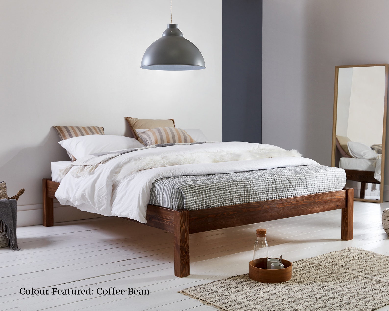 Platform Wooden Bed Frame by Get Laid Beds - Etsy