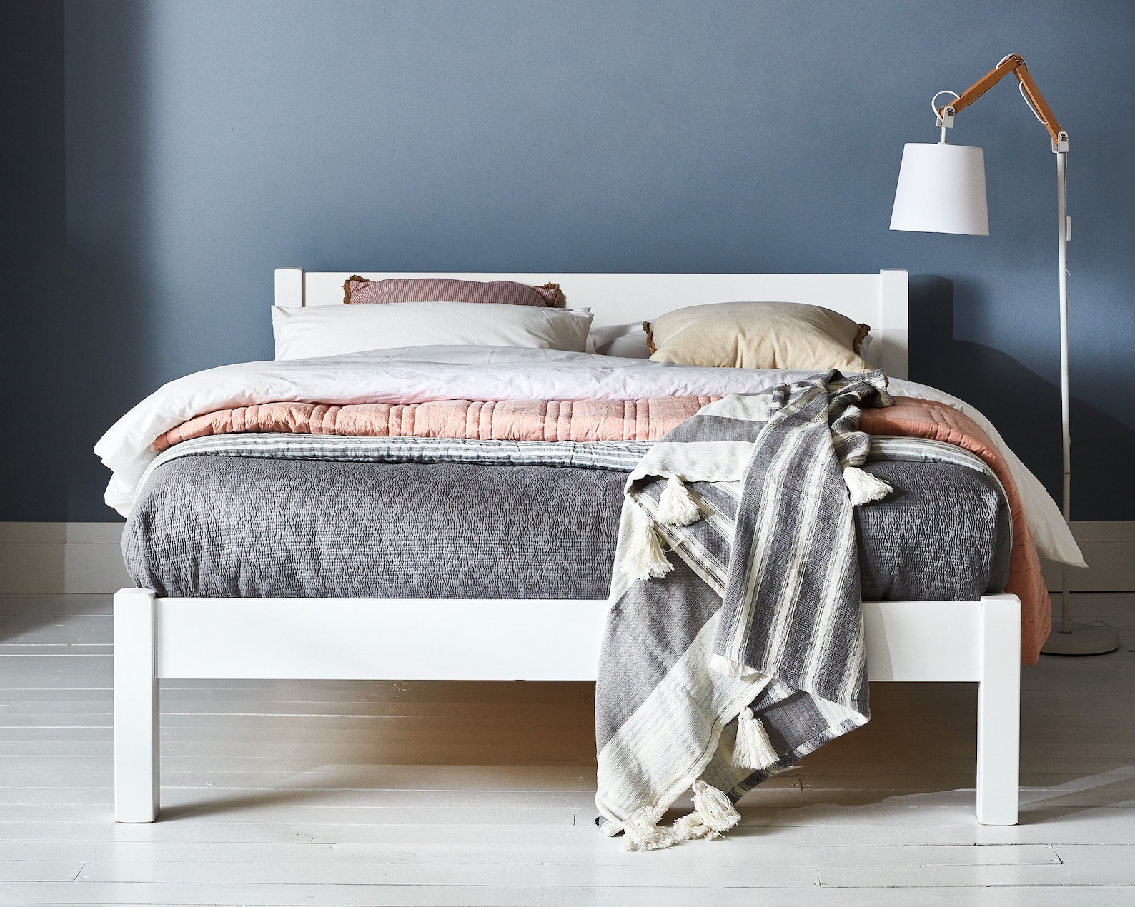 White Knight Wooden Bed Frame by Get Laid Beds - Etsy