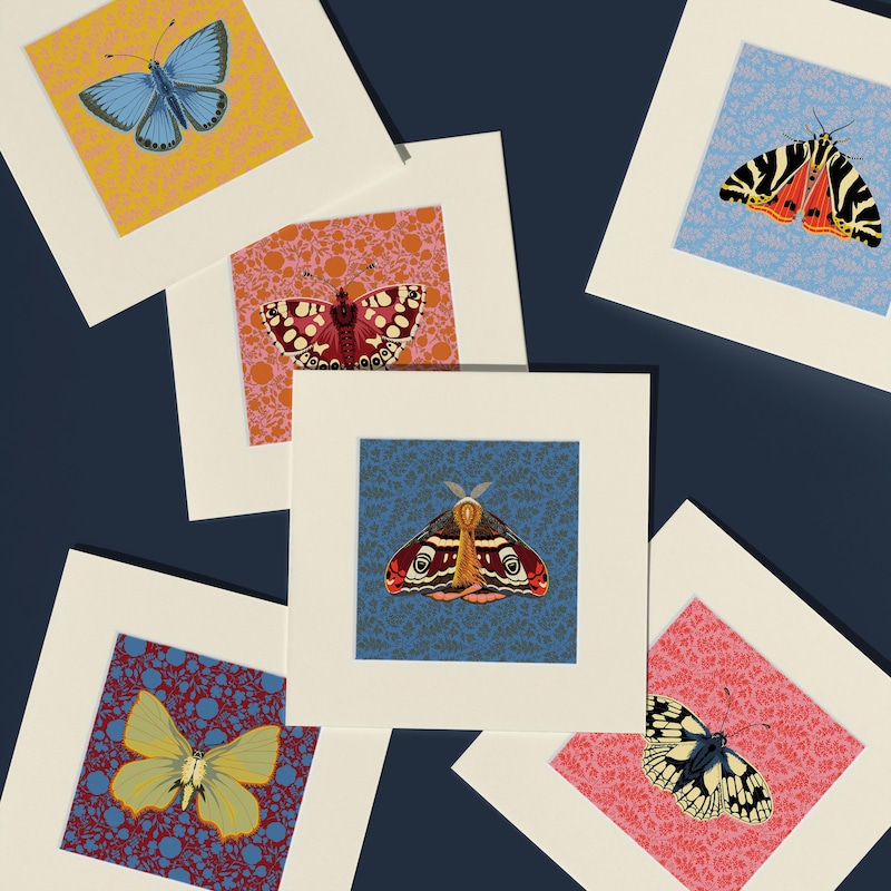 Hand Painted Butterfly - Etsy UK