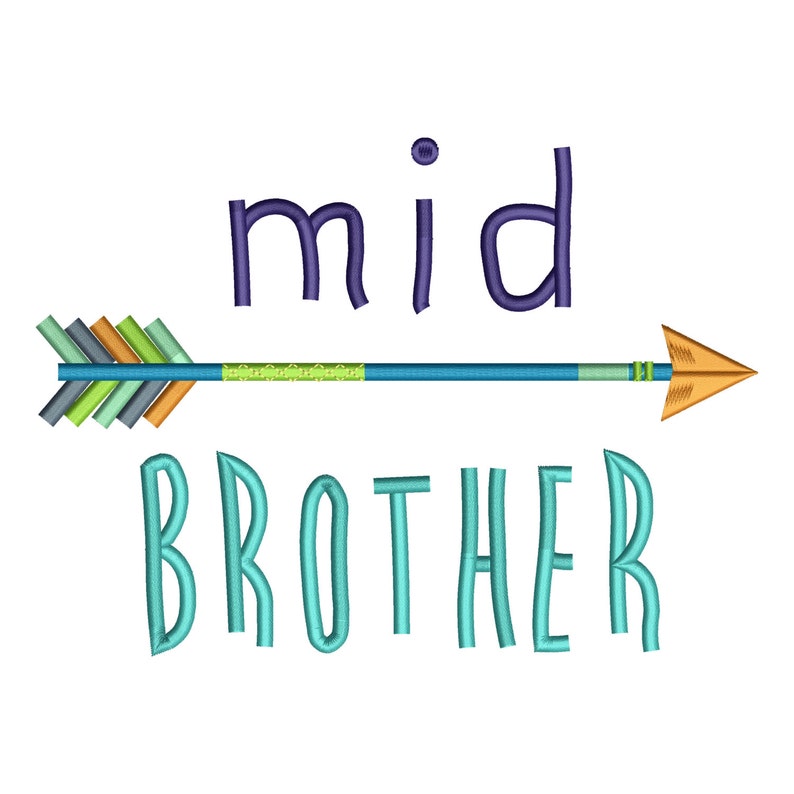 Brother Design Pack Big Brother Middle Brother Little - Etsy