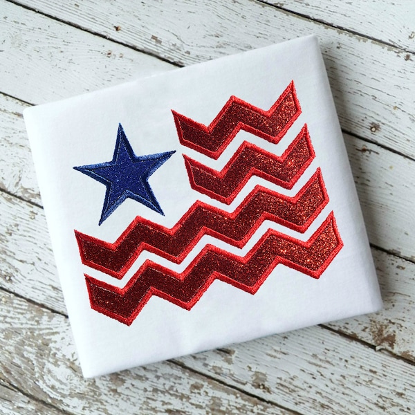 Chevron Flag - Etsy