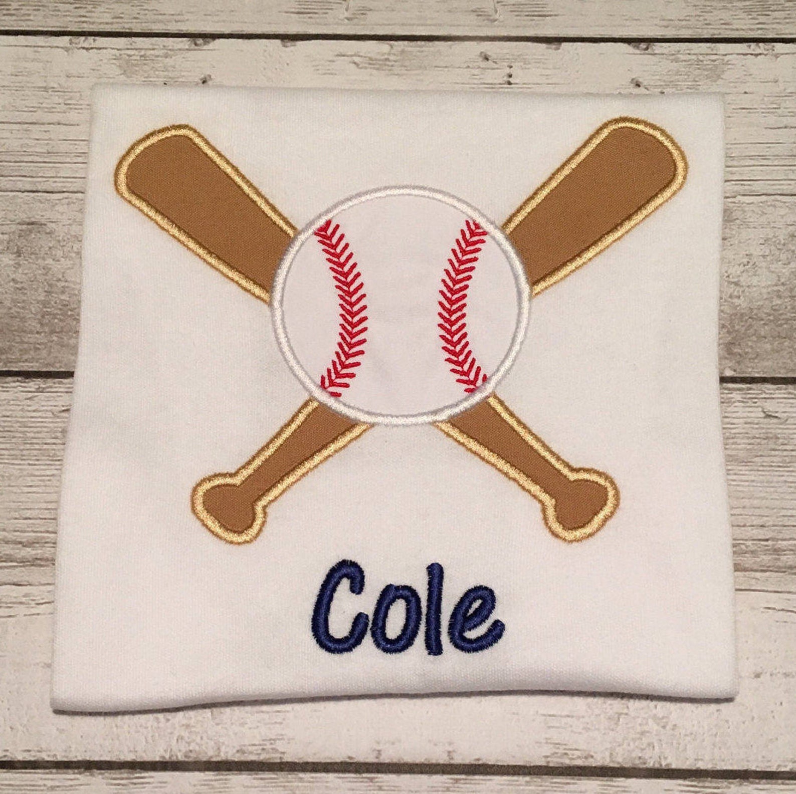 Baseball & Bat Applique Embroidery Design Download Stitch - Etsy
