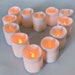 LED Votives Realistic and Bright Flickering Bulb Flameless LED - Etsy