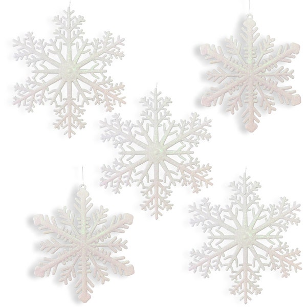 White Snowflakes Svg - Etsy