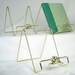 Angel Easel Plate Display Stand Holders Smooth Brass Metal With Cherub ...