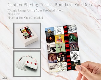 Personalized Playing Cards - Etsy