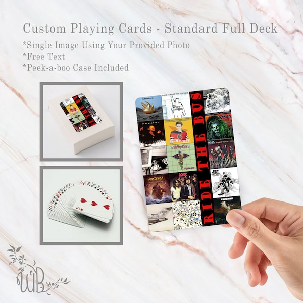 Photo Playing Cards - Etsy