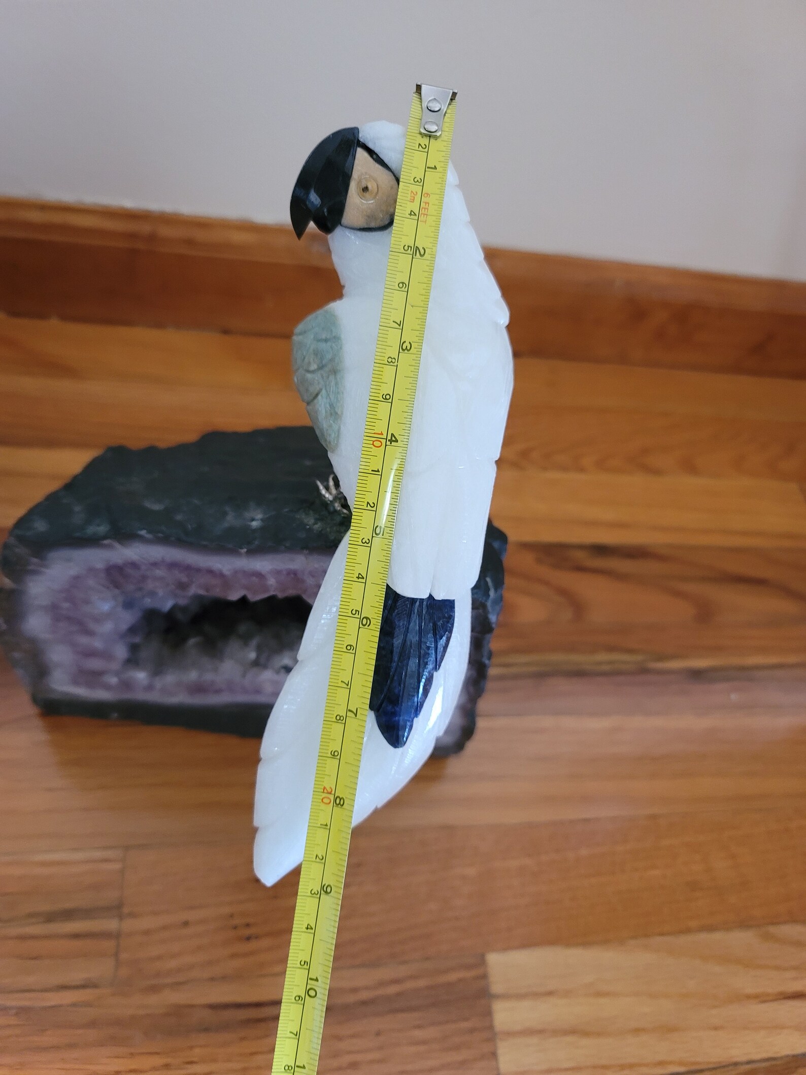 Home and Desktop Decoration Parrot Stone Bird - Etsy