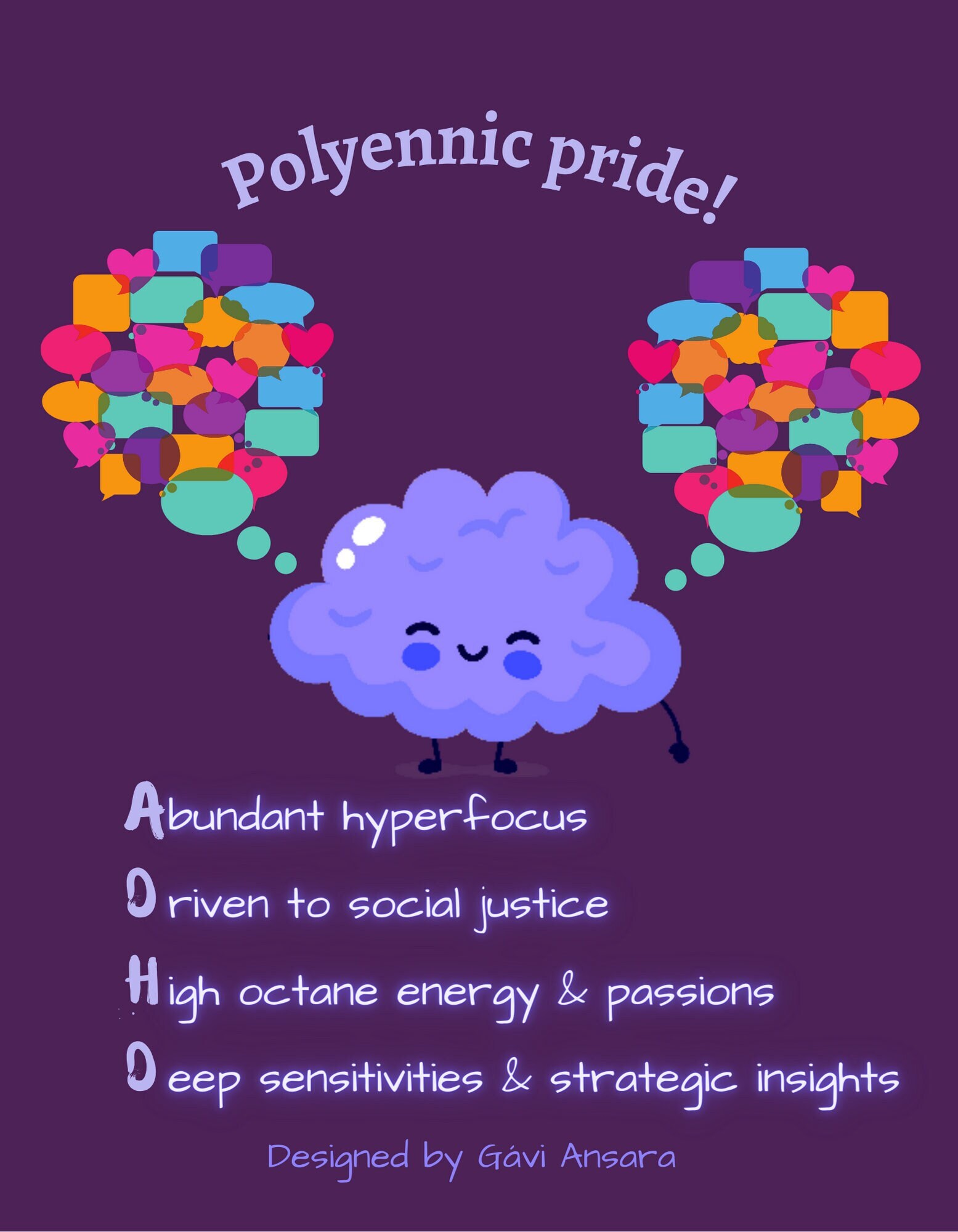 ADHD Pride! -- A Polyennic Affirming Digital Download (polyennic ...