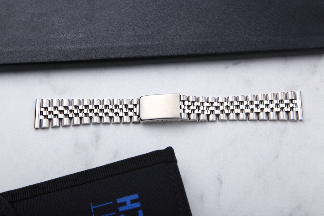 18mm 20mm Jubilee Watch Band With Flat End Links - Etsy