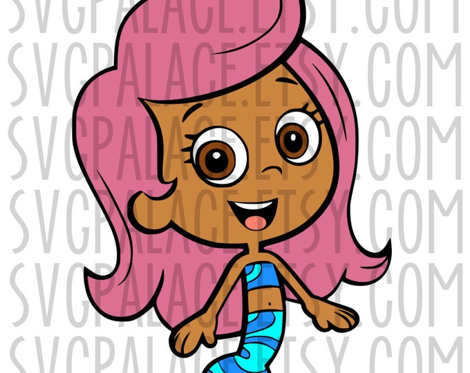 Bubble Guppies Molly SVG Cut File. Cricut Explore. SCAL. MTC ...