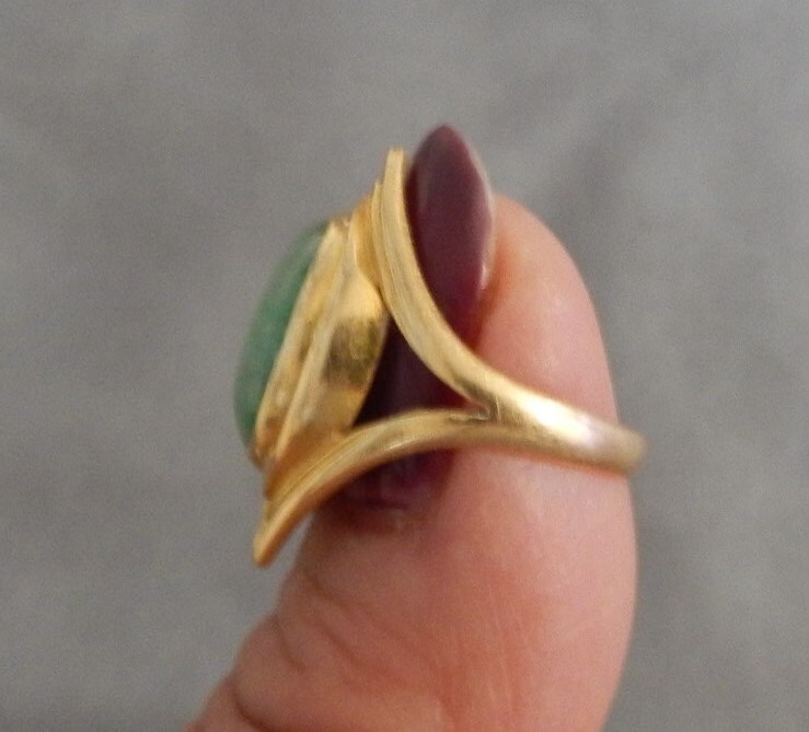 22 K. Thailand Baht Gold Ring - Etsy
