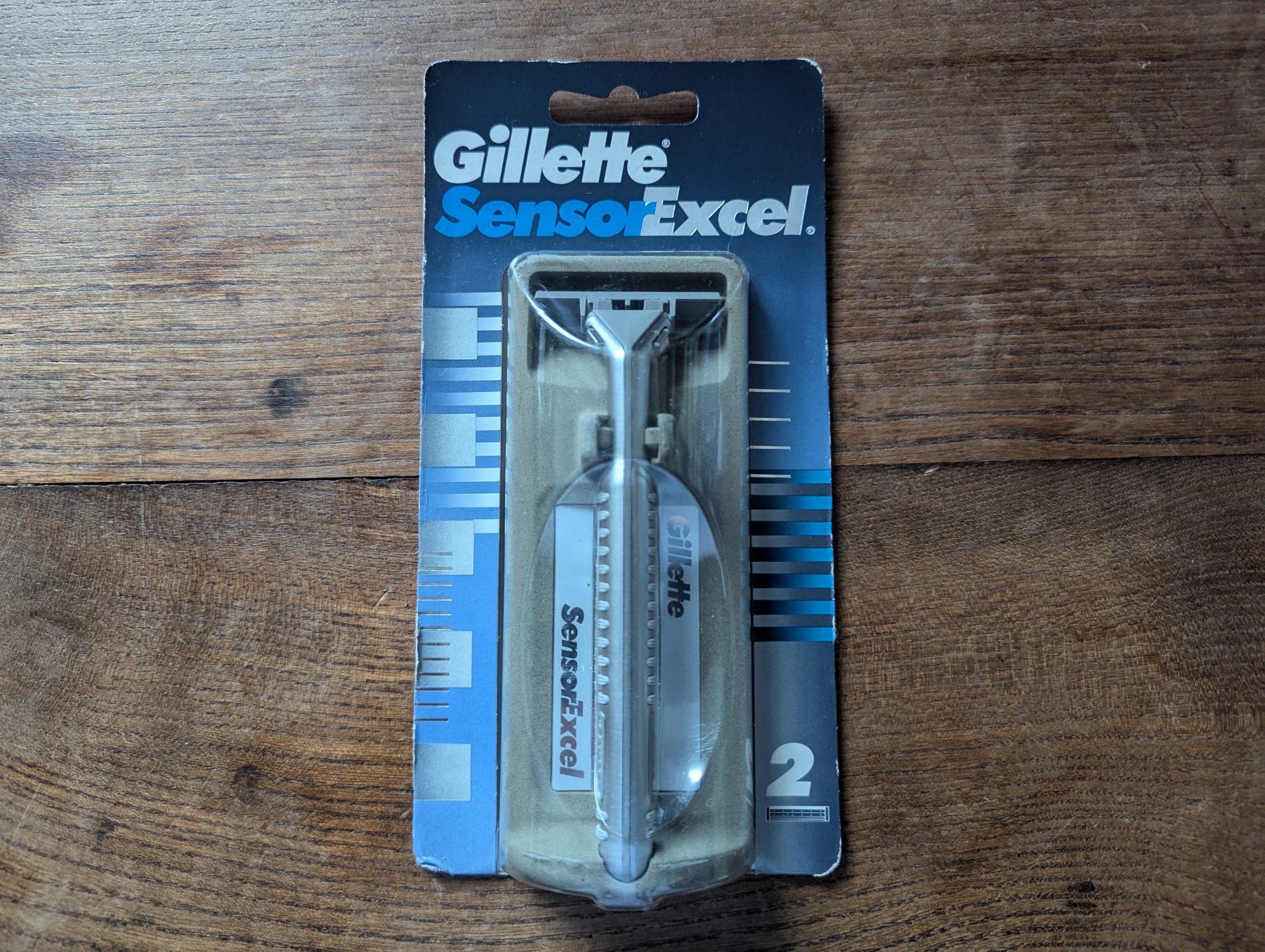 Gillette sensor excel razor store