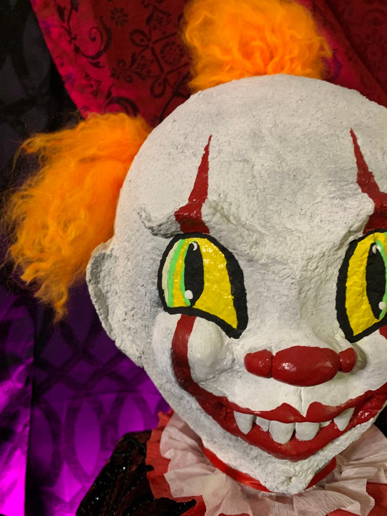 Pennysworth the Clown Vintage Style Halloween Treat Bucket - Etsy