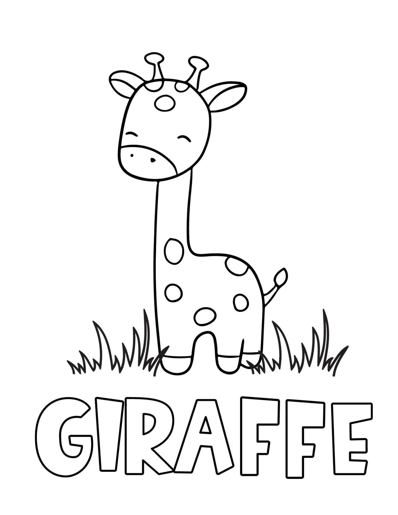 Pre-k Animal Coloring Pages - Etsy