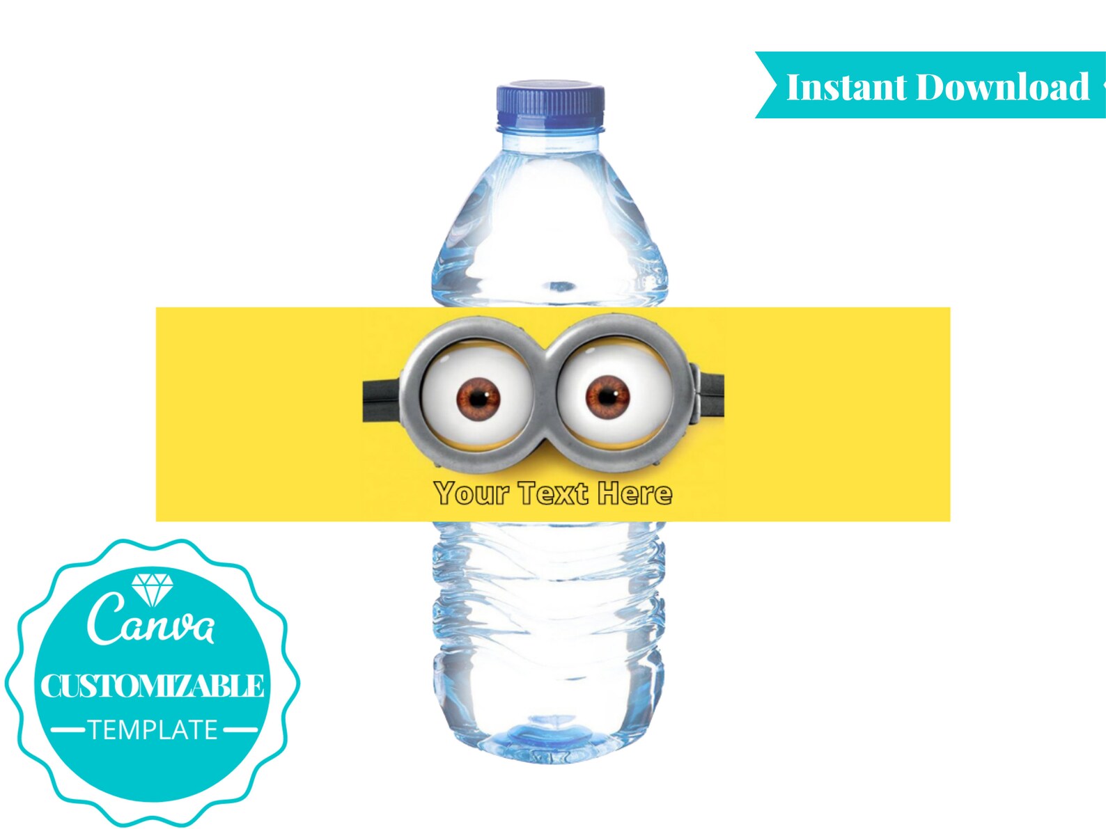 Minions Birthday Minion Candy Bar Label Hershey Wrapper - Etsy