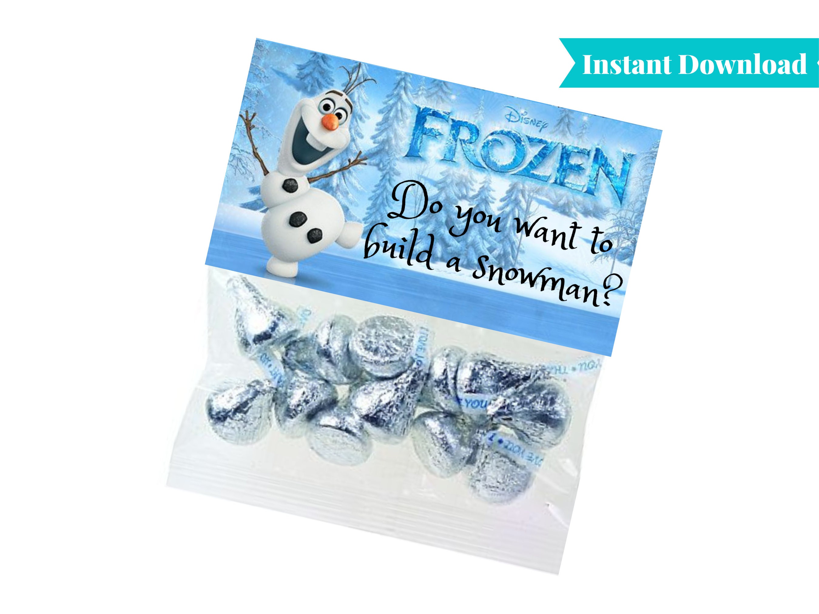 Olaf Frozen Water Bottle Label Some People Are Worth | Etsy