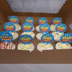 It's a Boy Story | Boy Story Birthday Cupcake Toppers | Toy Story ...