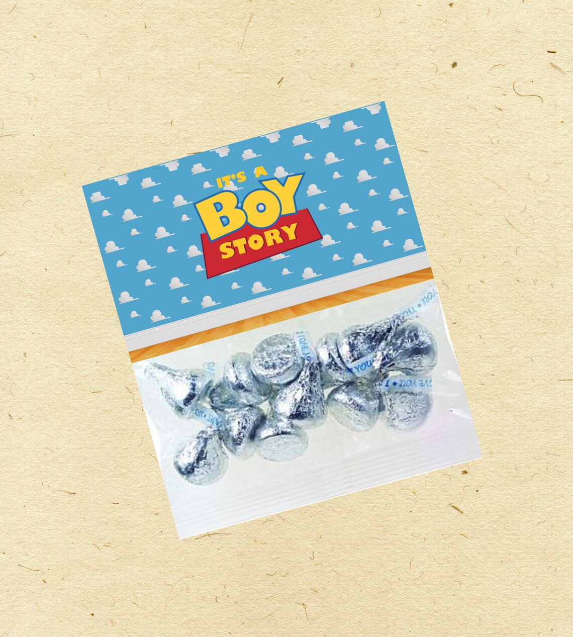 It's a Boy Story Bag Topper Boy Story Party Favor | Etsy