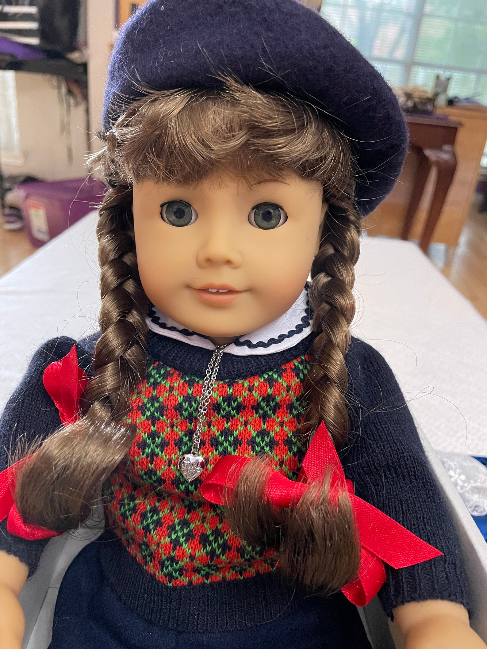 VERY RARE American Girl MOLLY Doll in Box With Locket - Etsy