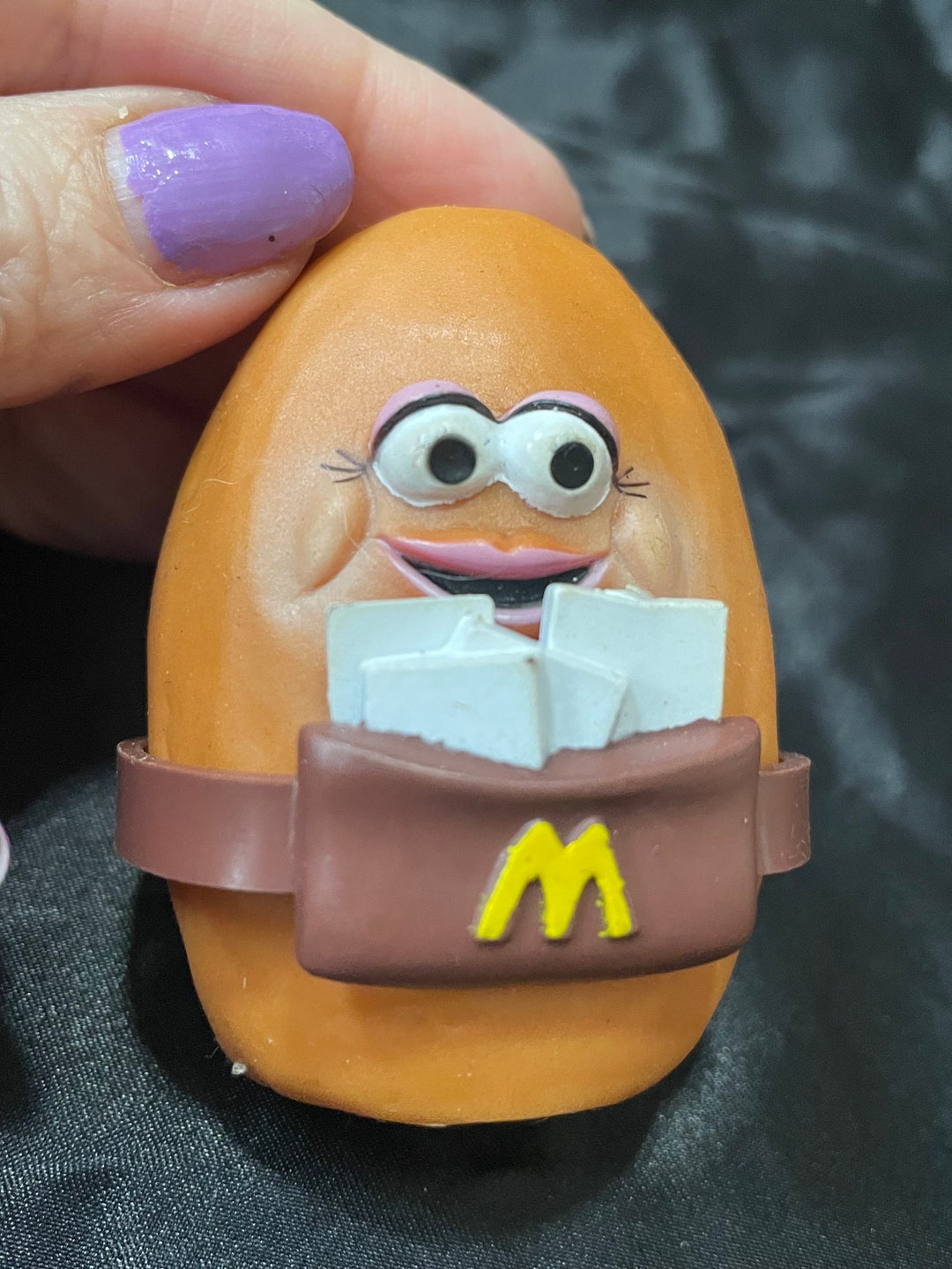 Vintage Mcdonalds Toy Chicken Nugget Happy Meal Toys From the 1988 ...