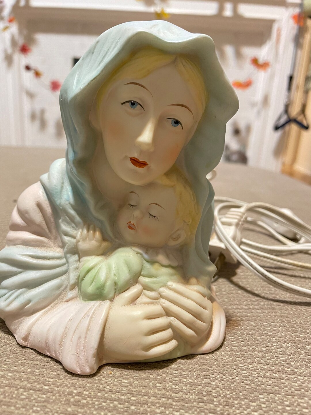 Madonna and Child Light up - Nightlight - Lamp - Etsy