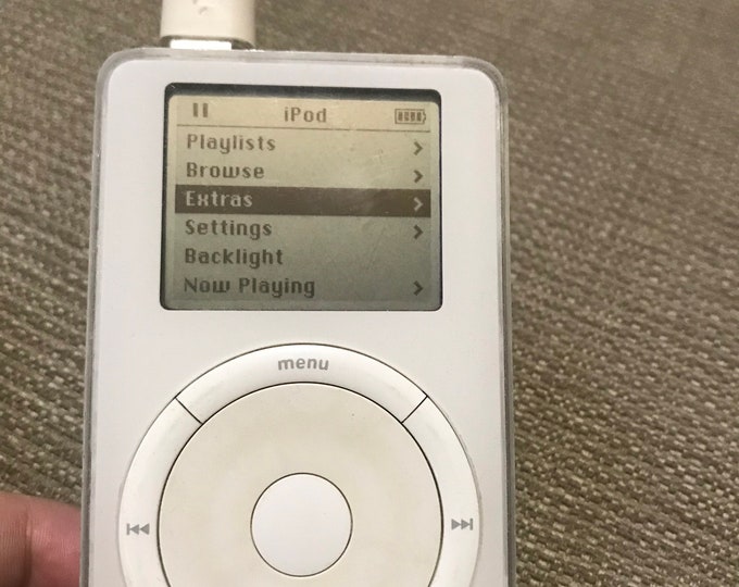 Rare Apple Ipod First Generation - 5GB - Works! - Etsy