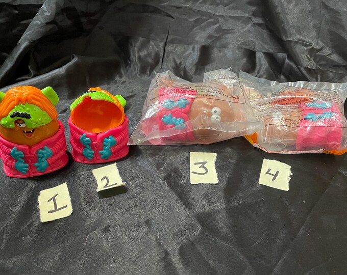 Vintage Mcdonalds Toy Chicken Nugget Happy Meal Toys From the 1996 ...