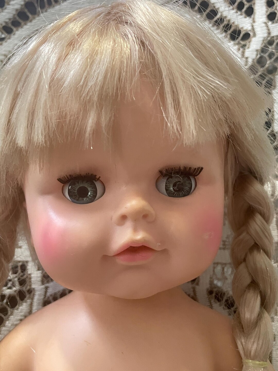 Vintage Eegee Softina Baby Doll: 1974 Blonde Hair, Drink & Wet - Etsy