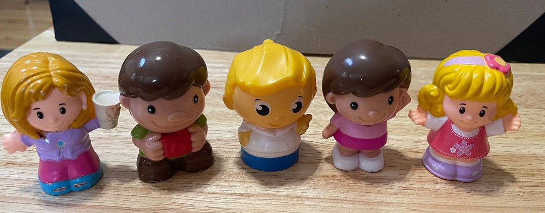 Set of 5 Pretend Play People (3 Boys and 2 Girls) - Etsy