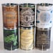 Set of 6 Replica Vintage Retro Tin Can Storage Props Display Pub Bar ...