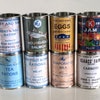 Ration Reproduction WW Food Tin Cans Display Props Collectible Re ...