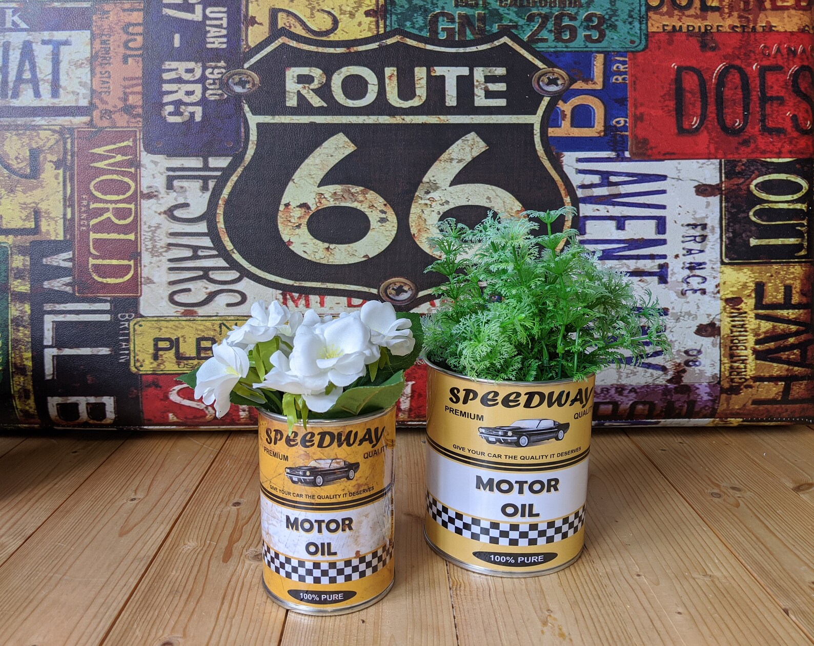 Vintage Classic Motor Oil Cans Storage Garage Reproduction - Etsy