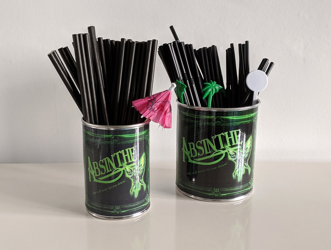 Set of 6 Replica Vintage Retro Tin Can Storage Props Display - Etsy