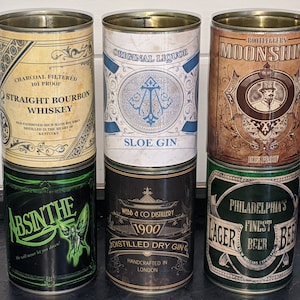 Reduced 6 or 4 New Vintage Food Tin Cans Label Storage for Home ...