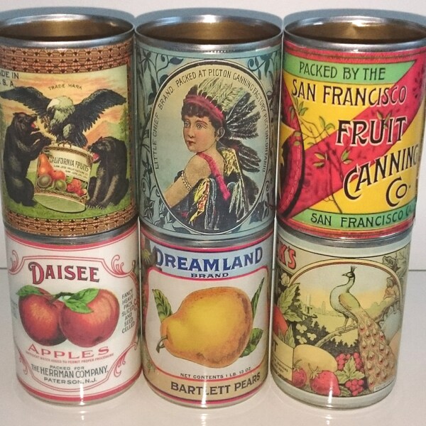Vintage Food Tin - Etsy