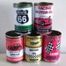 Vintage Classic Motor Oil Cans Storage Garage Reproduction Display ...