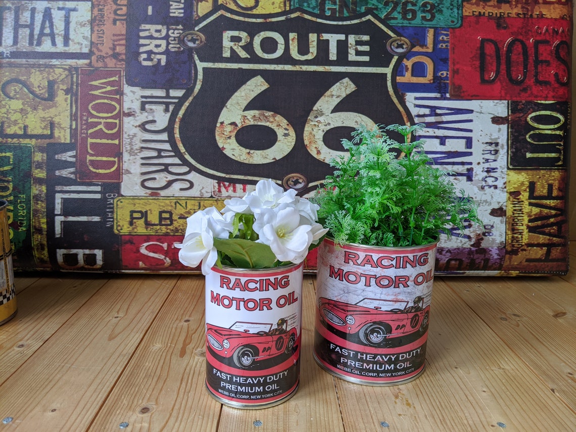 Job Lot 5 Reproduction Vintage Classic Oil Cans Tins Display - Etsy