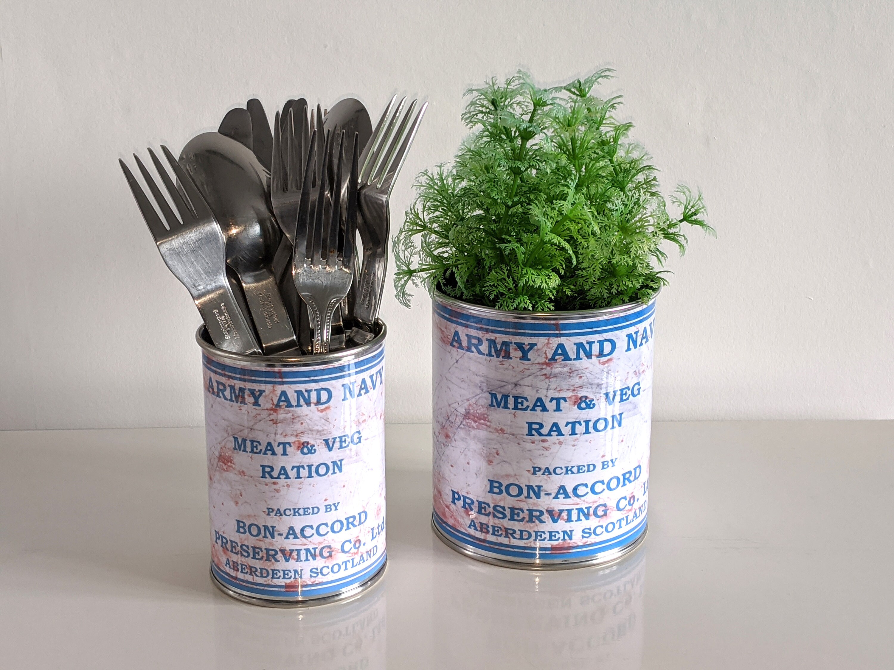 Ration Reproduction WW Food Tin Cans Display Props Collectible | Etsy UK