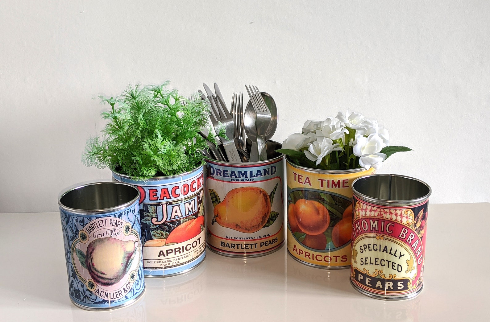 Wedding Vintage Cans Table Centre Pieces Display Decoration - Etsy