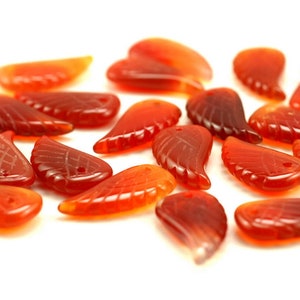 24X12MM Red Agate Gemstone Carved Angel Wing Beads BULK LOT 2,6,12,24 ...