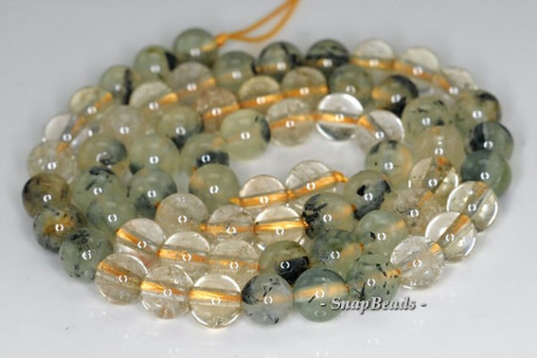 6mm Mix Quartz Gemstone Round Loose Beads 7 Inch Half Strand LOT 1,2,6 ...
