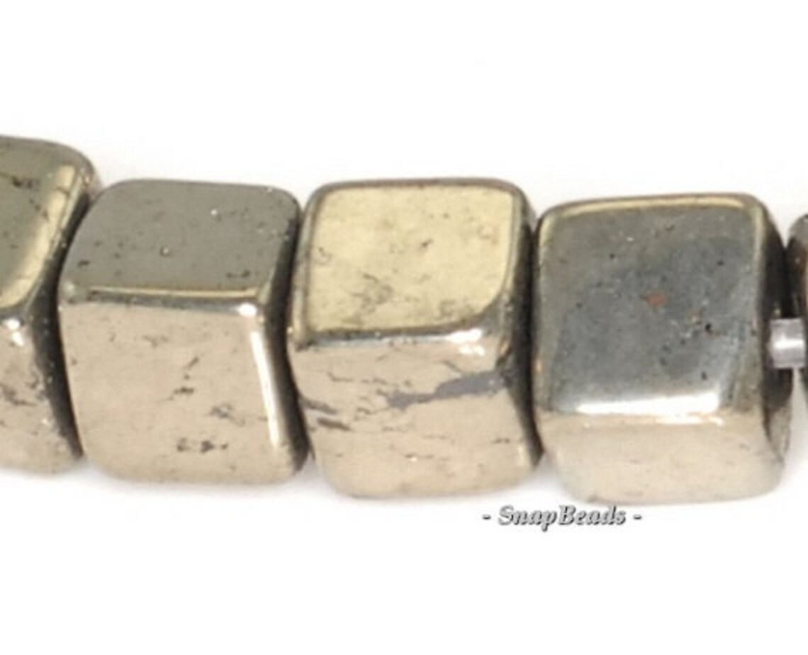 4mm Palazzo Iron Pyrite Gemstone Perfect Square Cube 4x4mm - Etsy