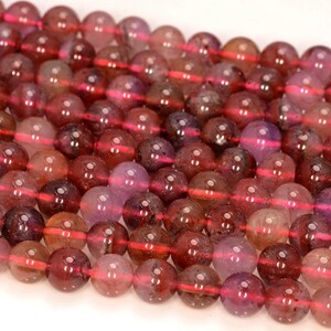 Genuine Natural Auralite 23 Cacoxenite Quartz Purple Pink Red Gemstone ...