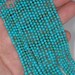 3mm Turquoise Gemstone Turquoise Blue Green Round 3mm Loose Beads 15.5 ...